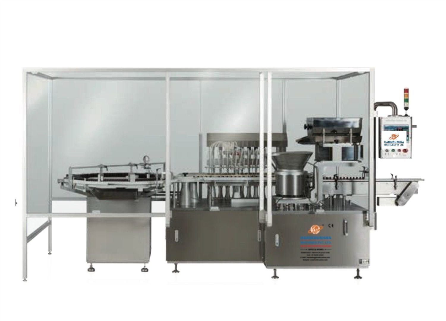 Vial Liquid Packaging Line | Injectable Vial Liquid Filling Line